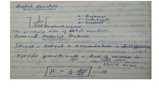 Unit 5 Batch reactor derivation and problem.pptx