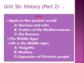 Unit 5 b History part two | PPT