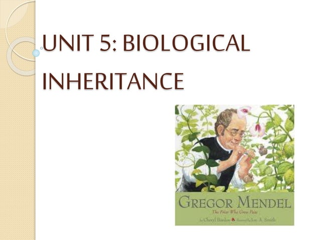 Unit5 Biological Inheritance | PPT
