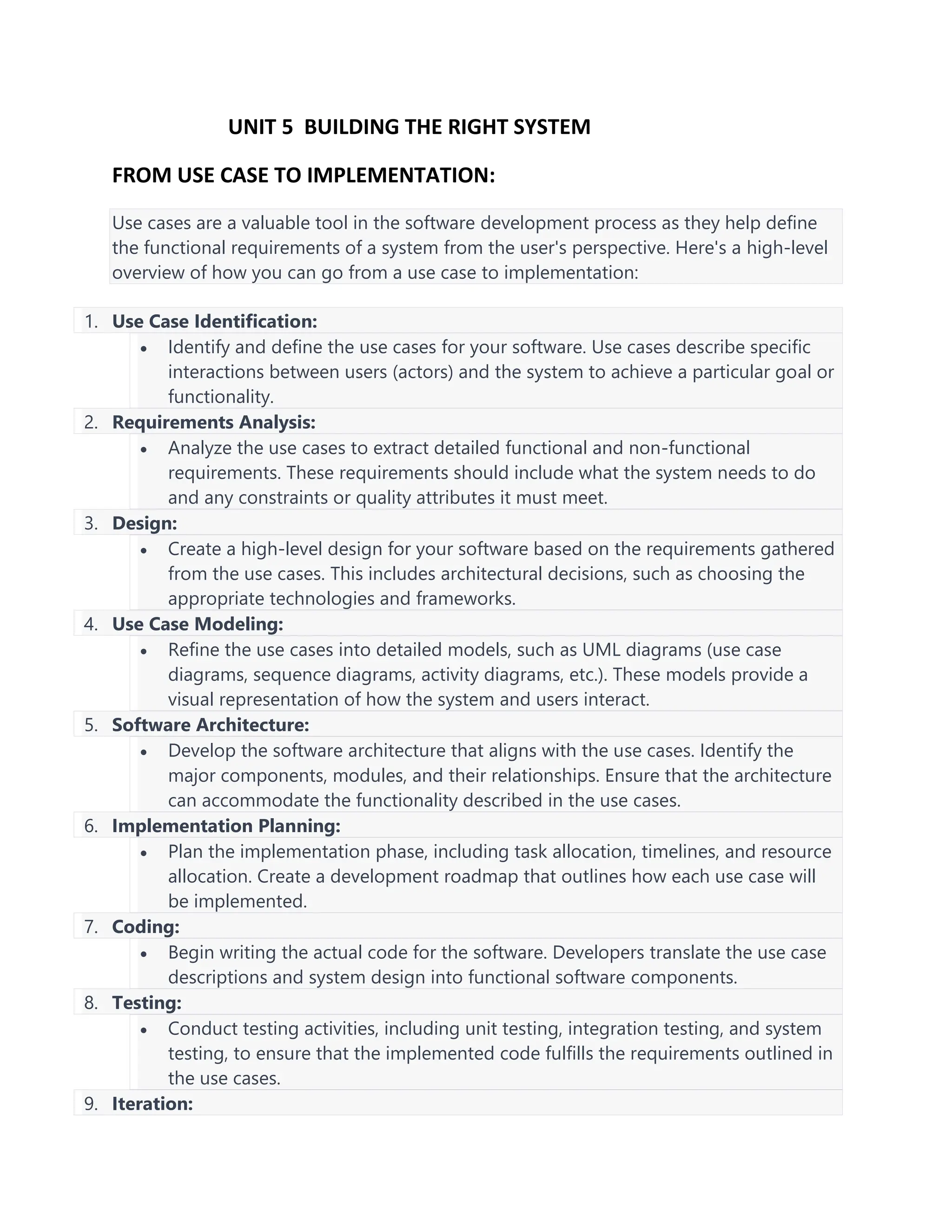 SRE UNIT 5 BUILDING THE RIGHT SYSTEM.docx