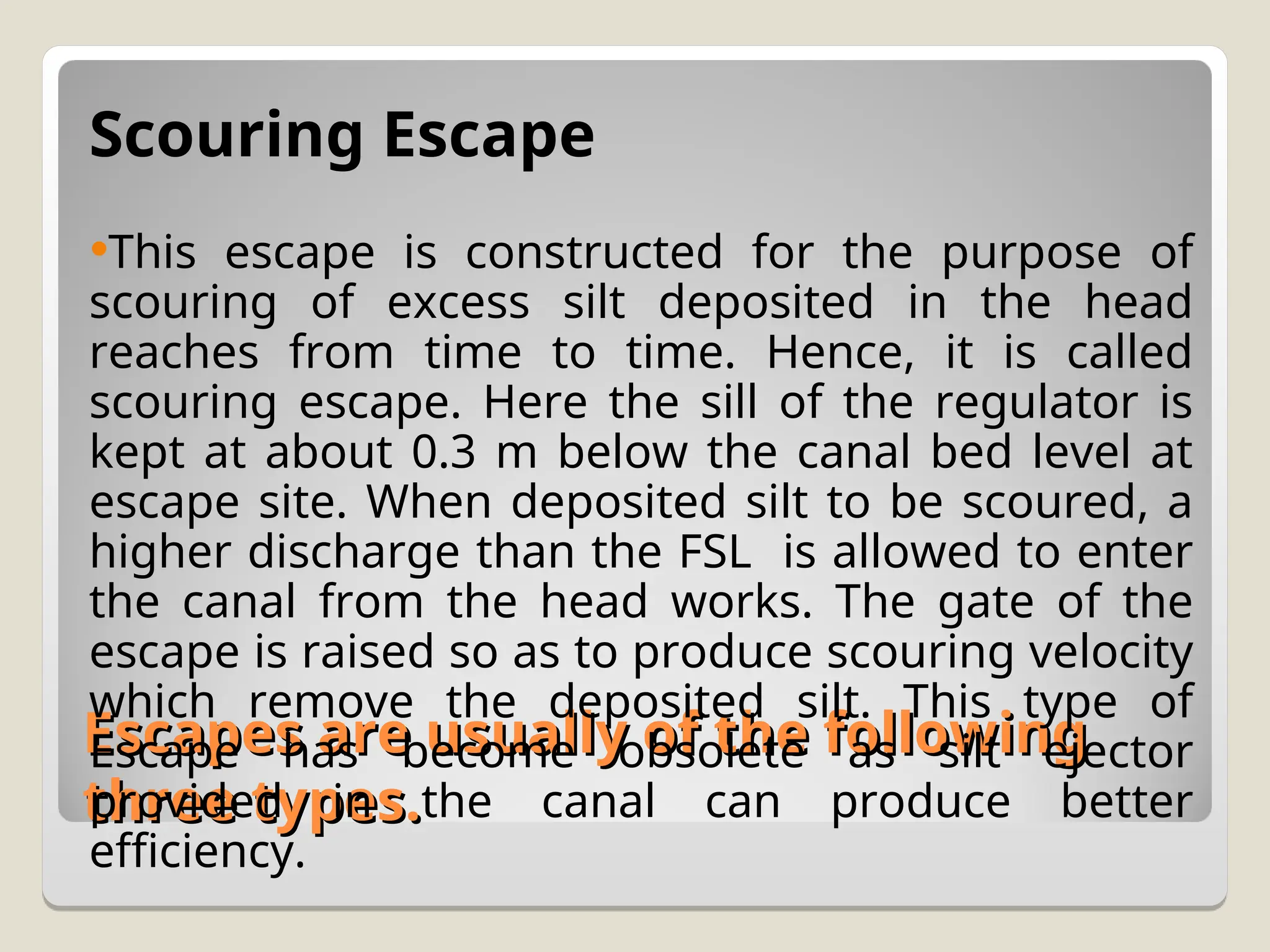 UNIT 5 CANAL FALL and its different types .ppt