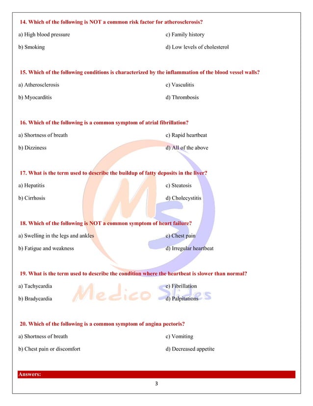 Cardiovascular Disorders for BS Mcqs.pdf