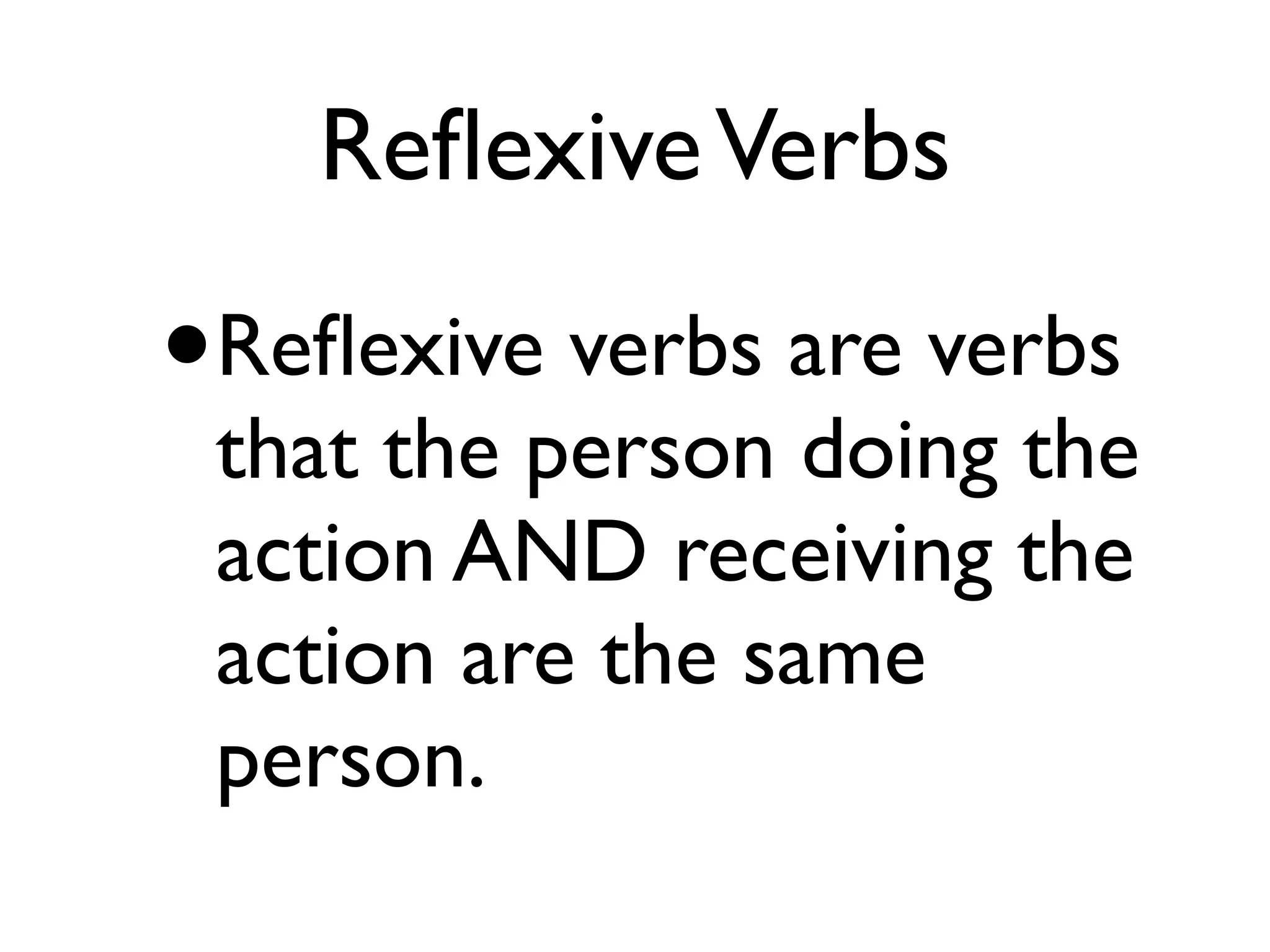 Unit 5 chapter 1 reflexive verbs | PDF