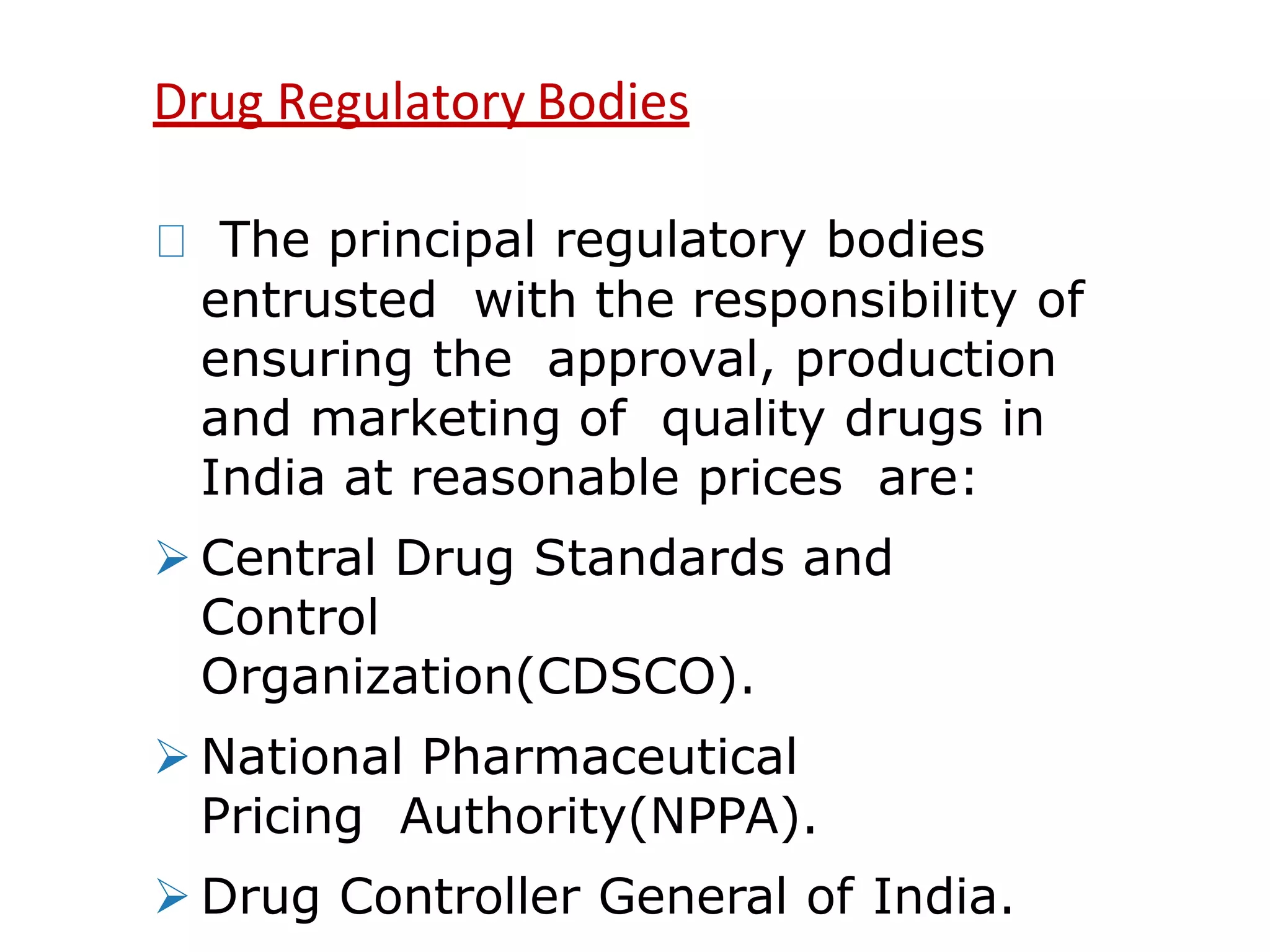 Indian Regulatory Requirements | PPTX