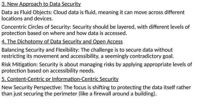 Cloud Computing And Data Security Content Level Security Pros And Cons Pptx Cloud