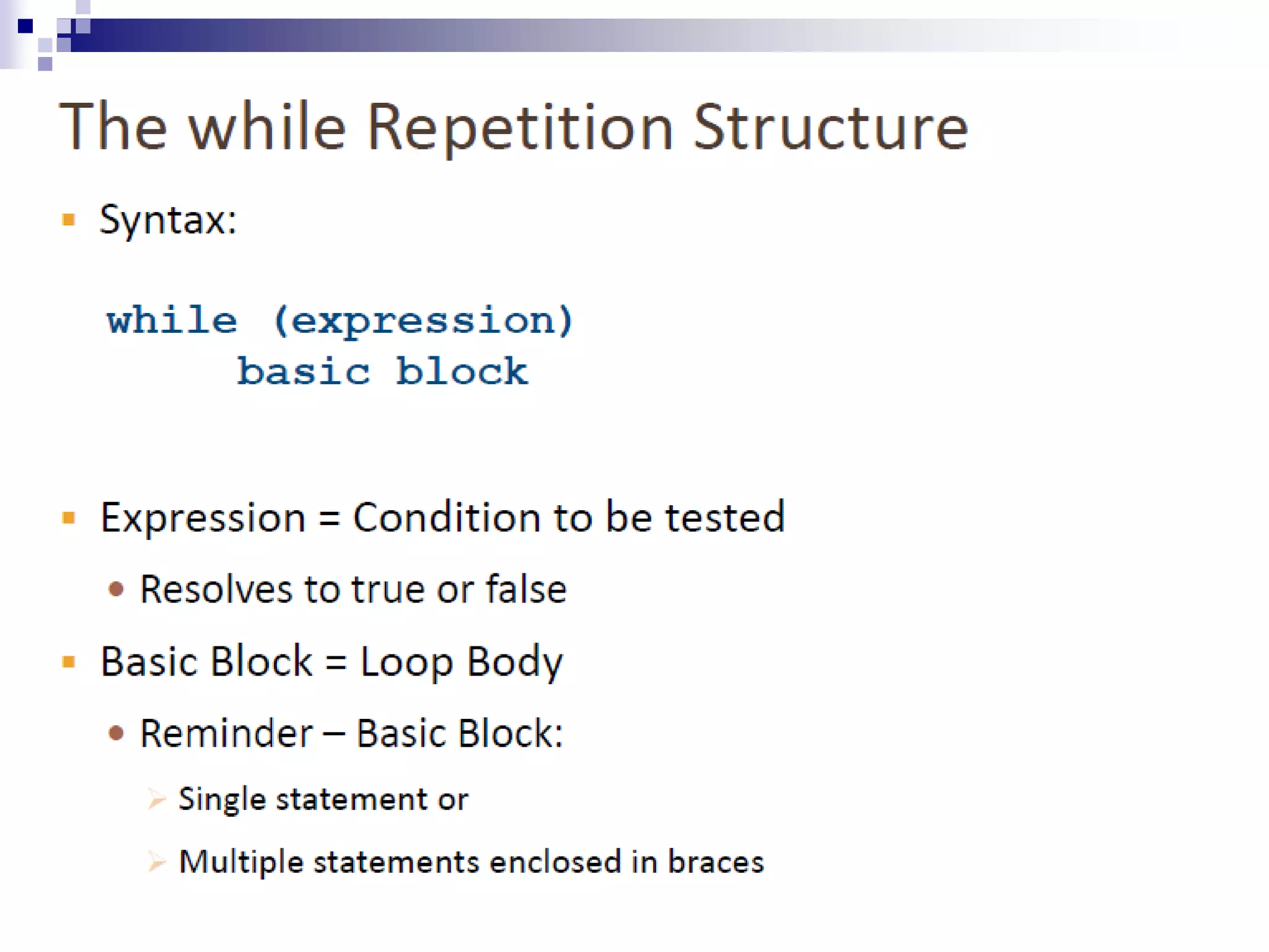 Unit 5 Control Structures.pptx