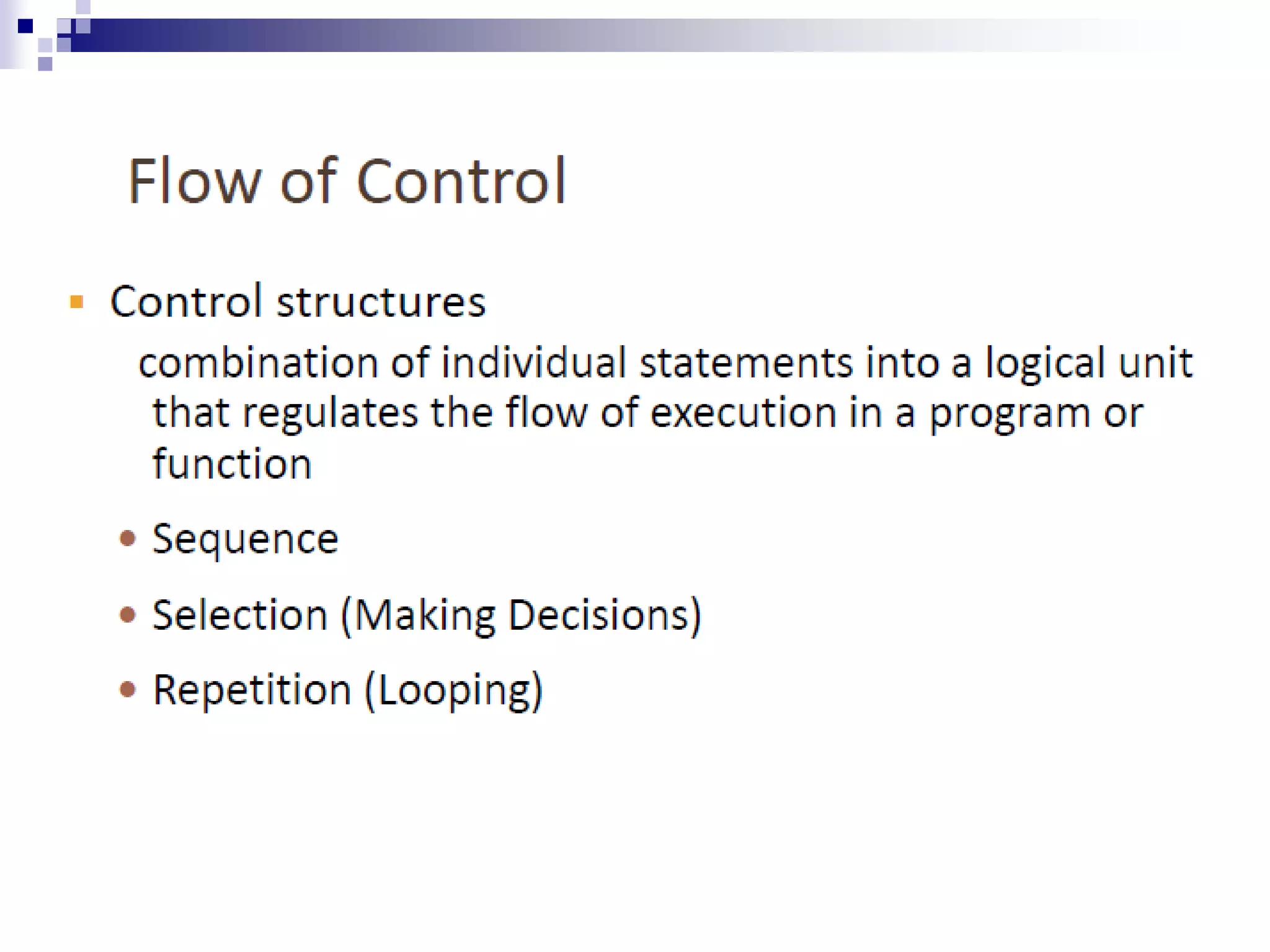 Unit 5 Control Structures.pptx
