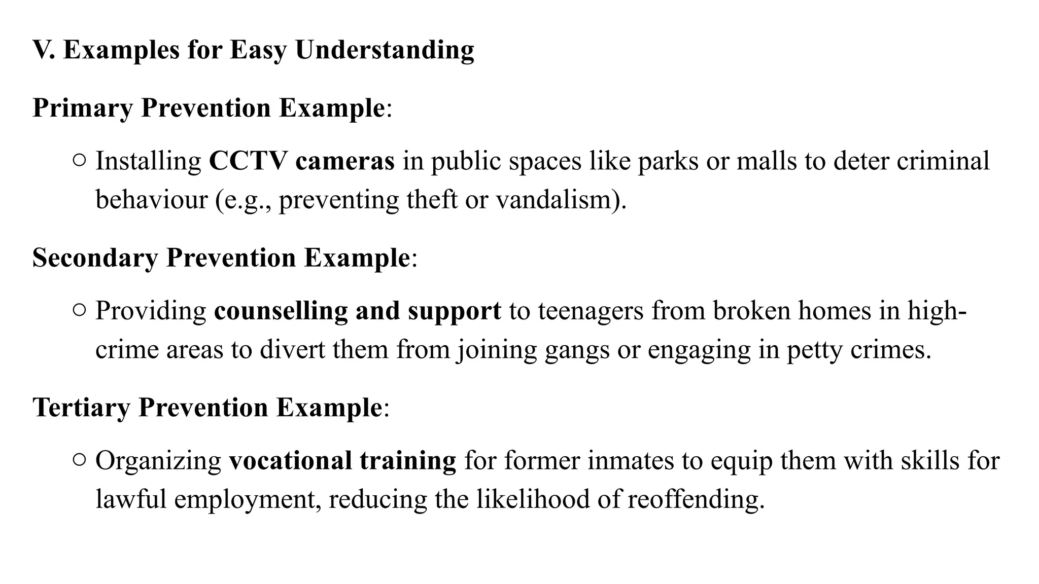Crime Prevention: Primary, Secondary & Tertiary.pptx