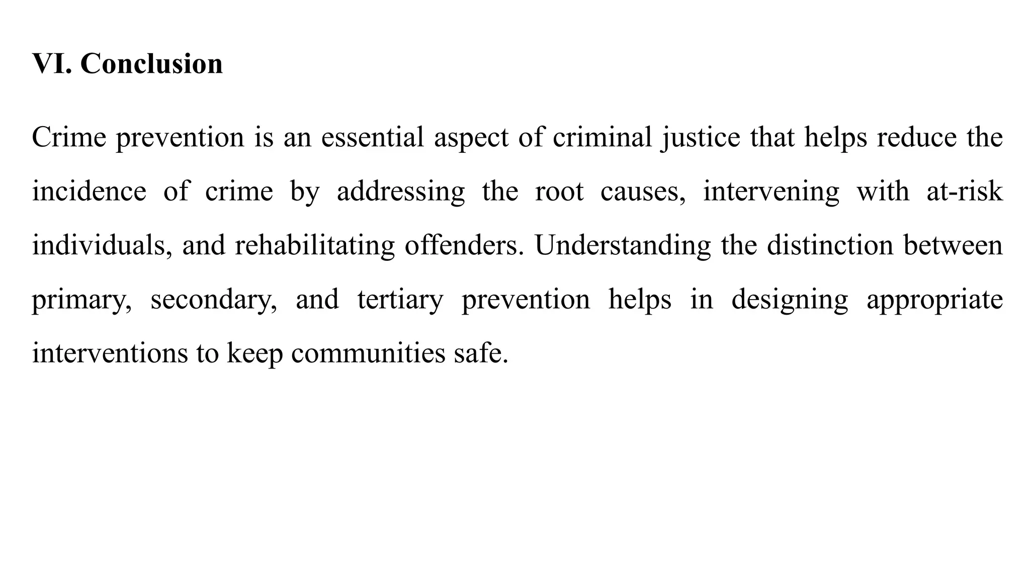 Crime Prevention: Primary, Secondary & Tertiary.pptx Crime Prevention: Primary, Secondary & Tertiary.pptx