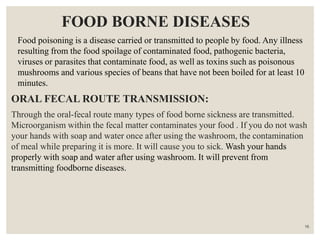 unit 5 D. Food Sanitation.pptx for nursing | PPTX