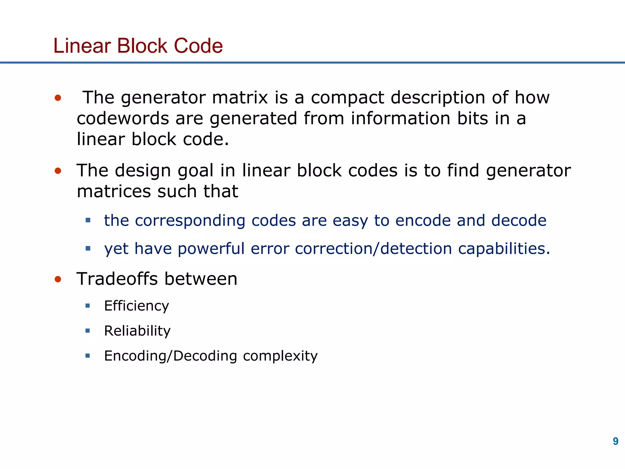 Digital Communication: Channel Coding | PPT