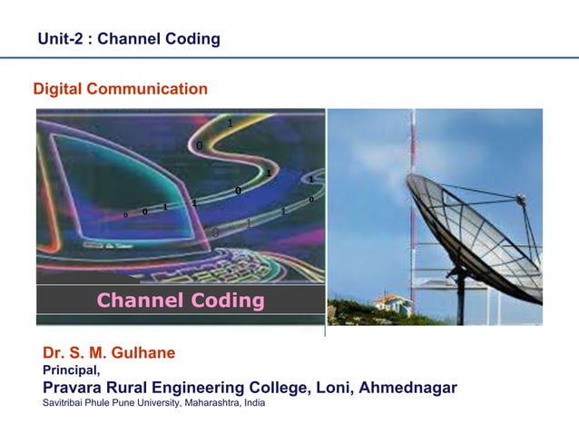 Digital Communication: Channel Coding | PPT | Programming Languages | Computing