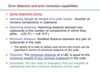 Digital Communication: Channel Coding | PPT
