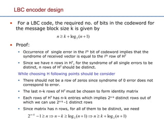 Digital Communication: Channel Coding | PPT