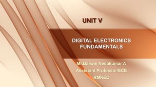 Digital Electronics Fundamentals | PPTX