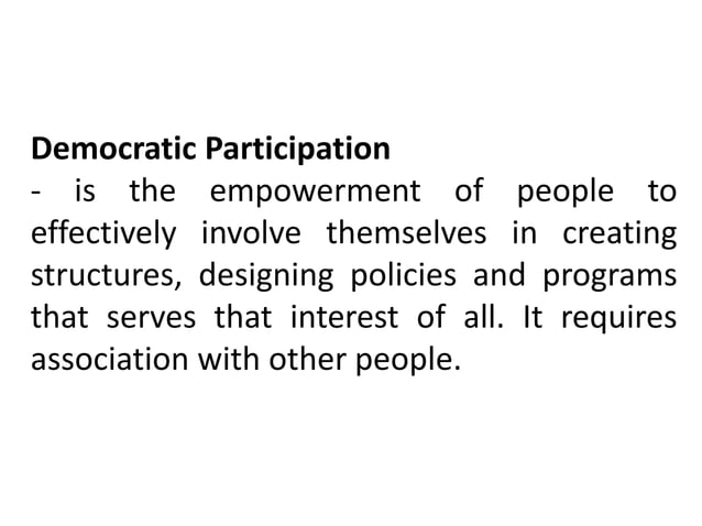 Trends, Network and Critical Thinking Unit 5 Democratic Interventions ...