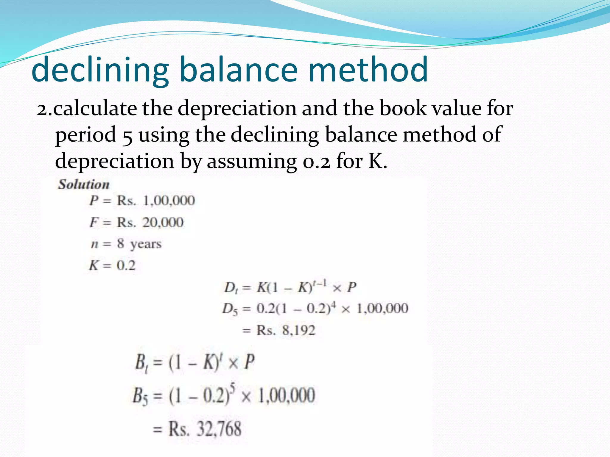 Depreciation | PPT | Stocks and Bonds | Personal Investing