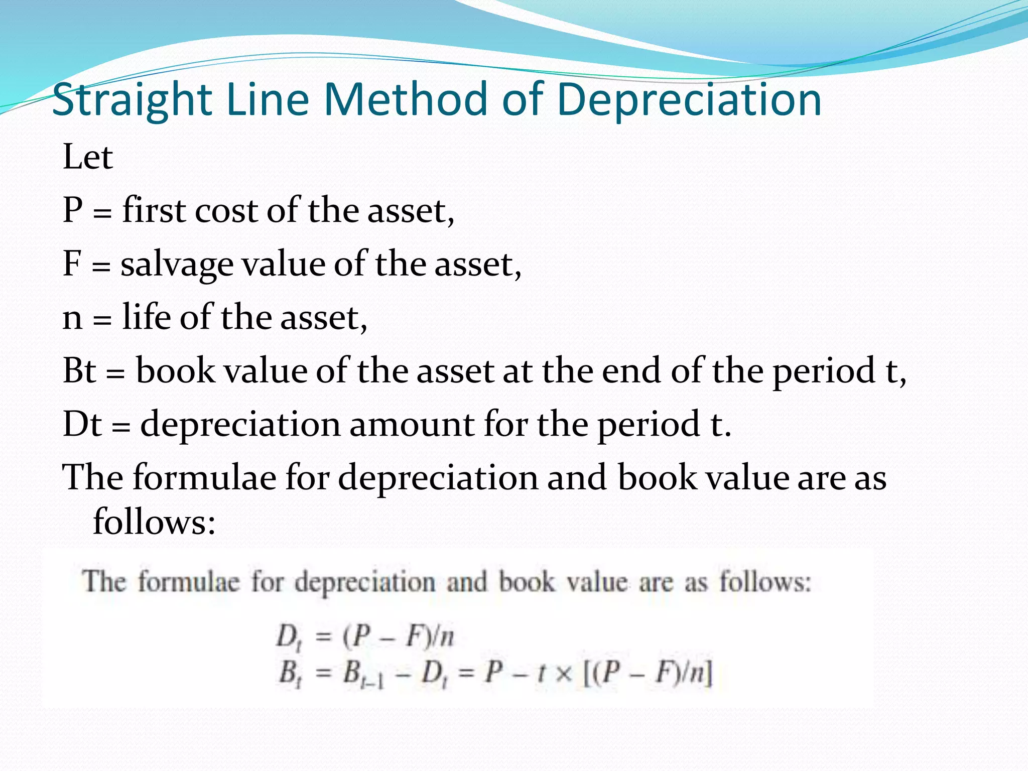 Depreciation | PPT | Stocks and Bonds | Personal Investing