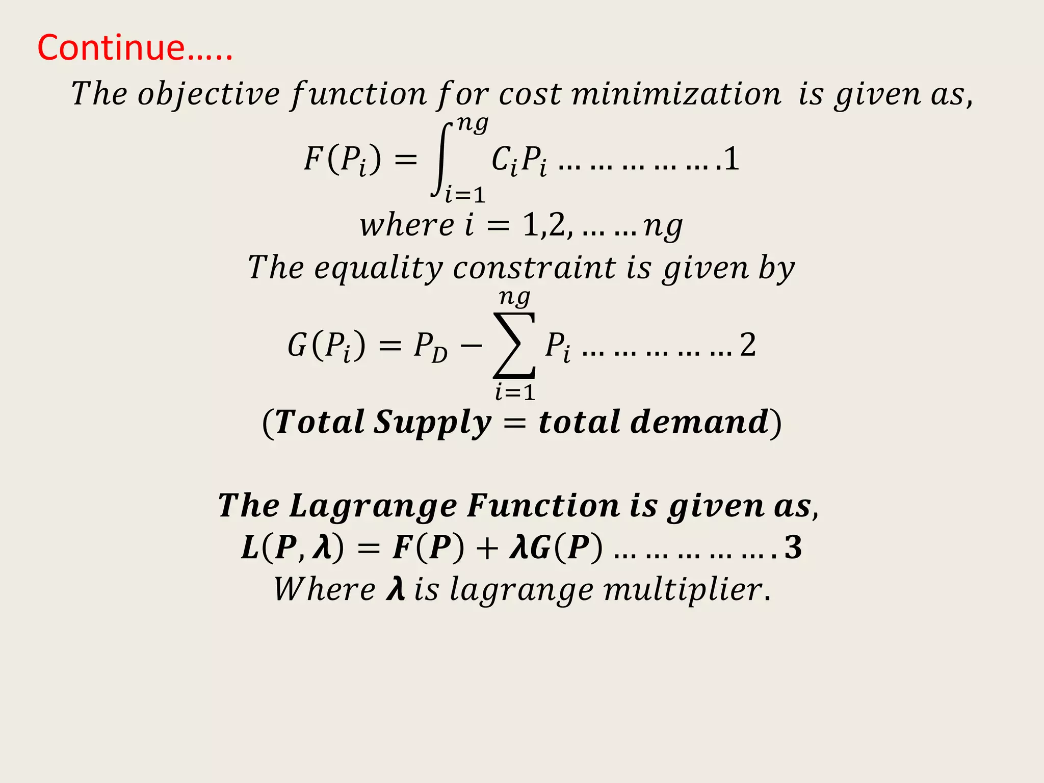 Unit 5 Economic Load Dispatch And Unit Commitment Pptx Gas And Electric Home Utilities