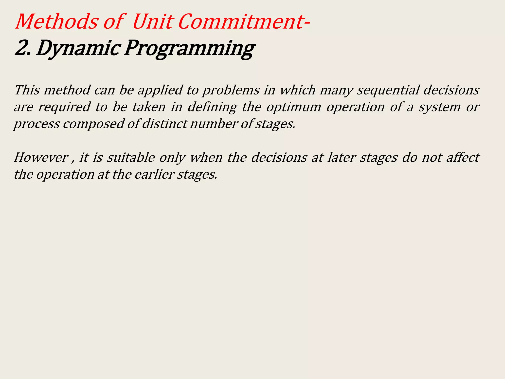 Unit 5 Economic Load Dispatch And Unit Commitment Pptx Gas And Electric Home Utilities
