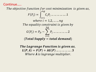 Unit 5 Economic Load Dispatch and Unit Commitment | PPTX