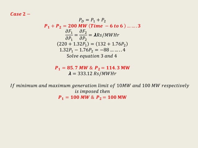 Unit 5 Economic Load Dispatch and Unit Commitment | PPTX | Gas and ...
