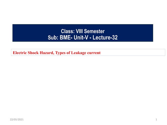Unit 5 Electric shock azard.pptx INTRODUCTION TO SHOCKED | PPT
