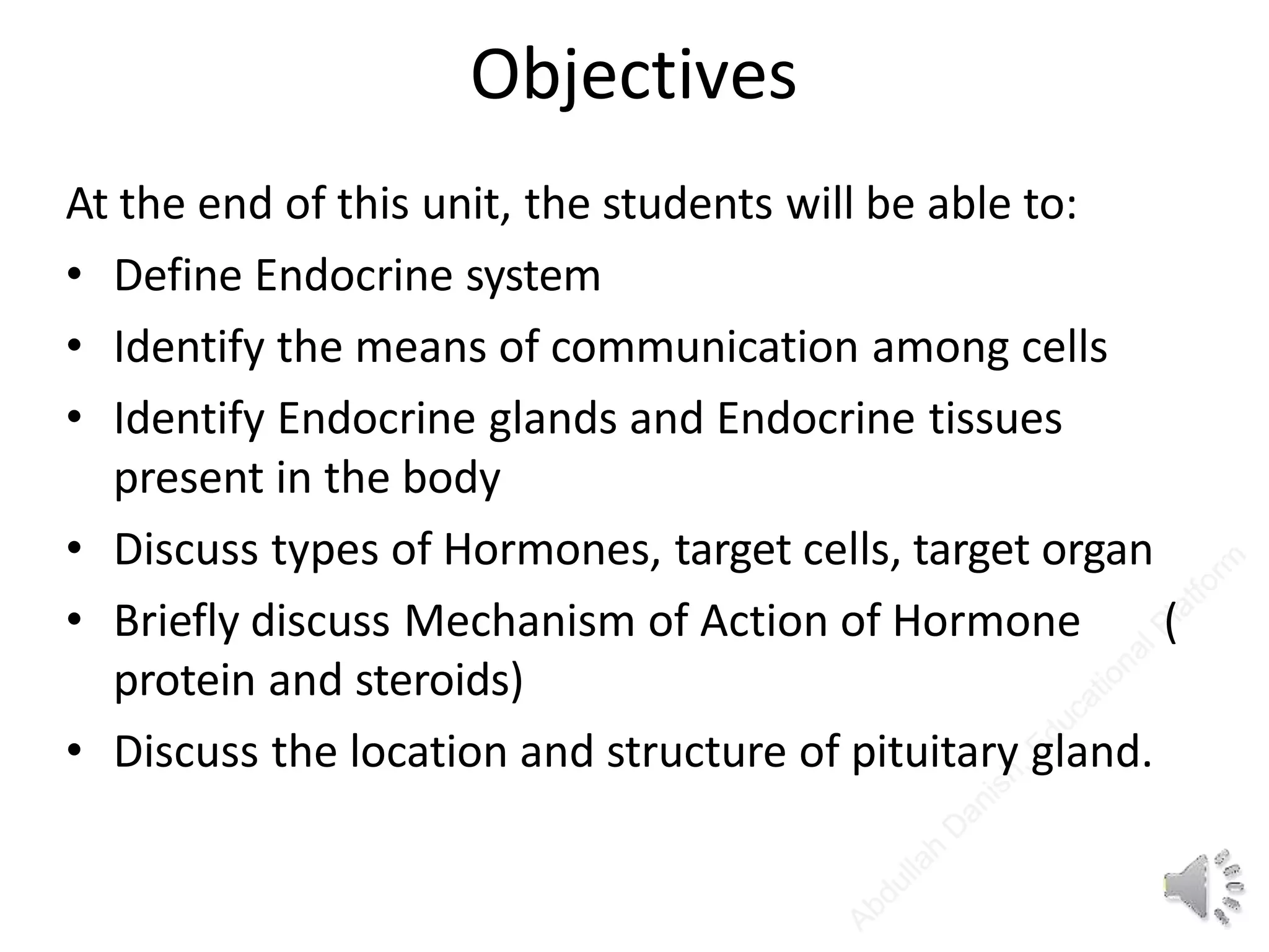 Unit 5; Endocrine system, Educational Platform.pptx