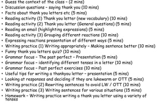 Unit 5 English for life Writing (Entry 3) - Thank-you letter.pptx