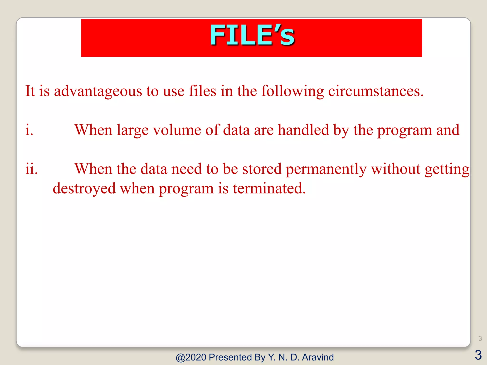 FILES IN C | PDF