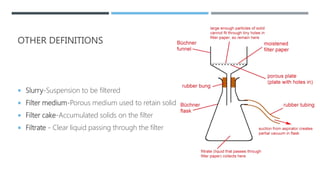 Filtration and clarification | PPTX