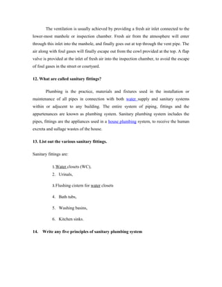 Unit 5 final | DOC | Water Services | Home Utilities