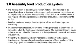 Unit5 foood production system........... | PPTX | Food Industry ...