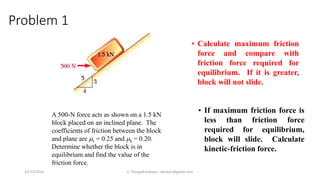 Unit 5 Friction | PPTX