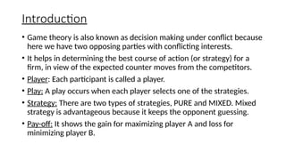 Unit 5 Game Theory in Decision Science.pptx
