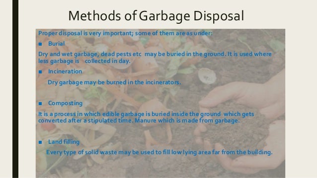 Garbage disposal and clean environment.pptx