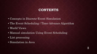 Unit 5 general principles, simulation software | PPT