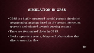 Unit 5 general principles, simulation software | PPT