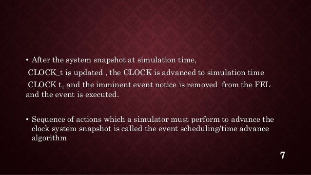 Unit 5 general principles, simulation software