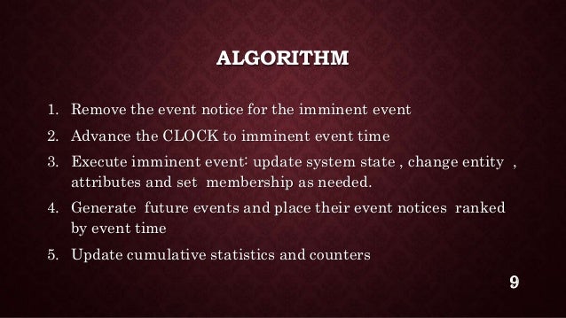 Unit 5 general principles, simulation software