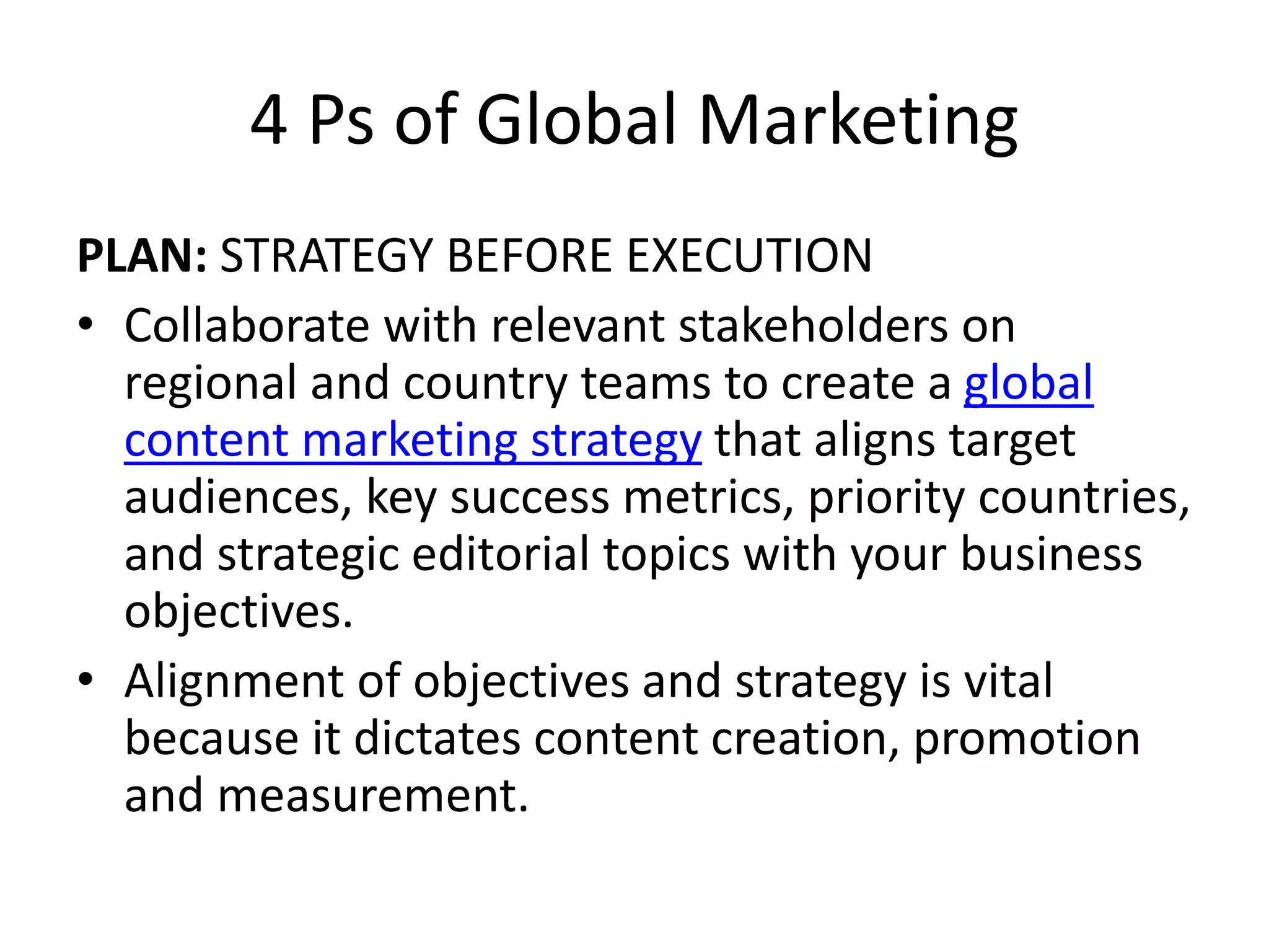 Unit 5 global marketing | PPT