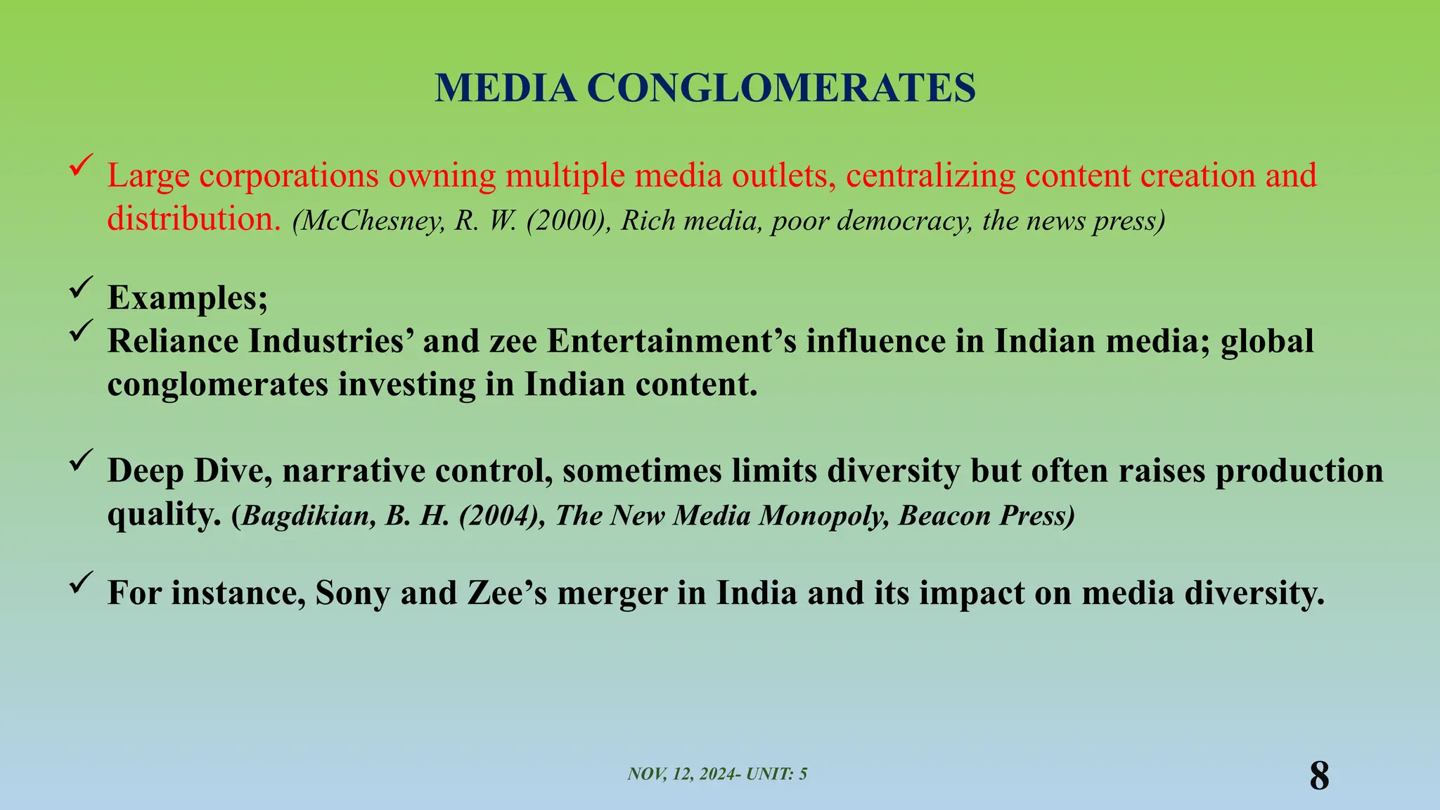 UNIT 5, GMP.pptx, flows of global content | PPTX