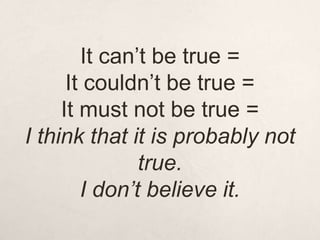 Unit 5 grammar presentation | PPTX