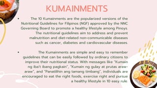 Unit 5 Healthy Eating Habits - PATHFIT 1 Movement Enhancement | PDF