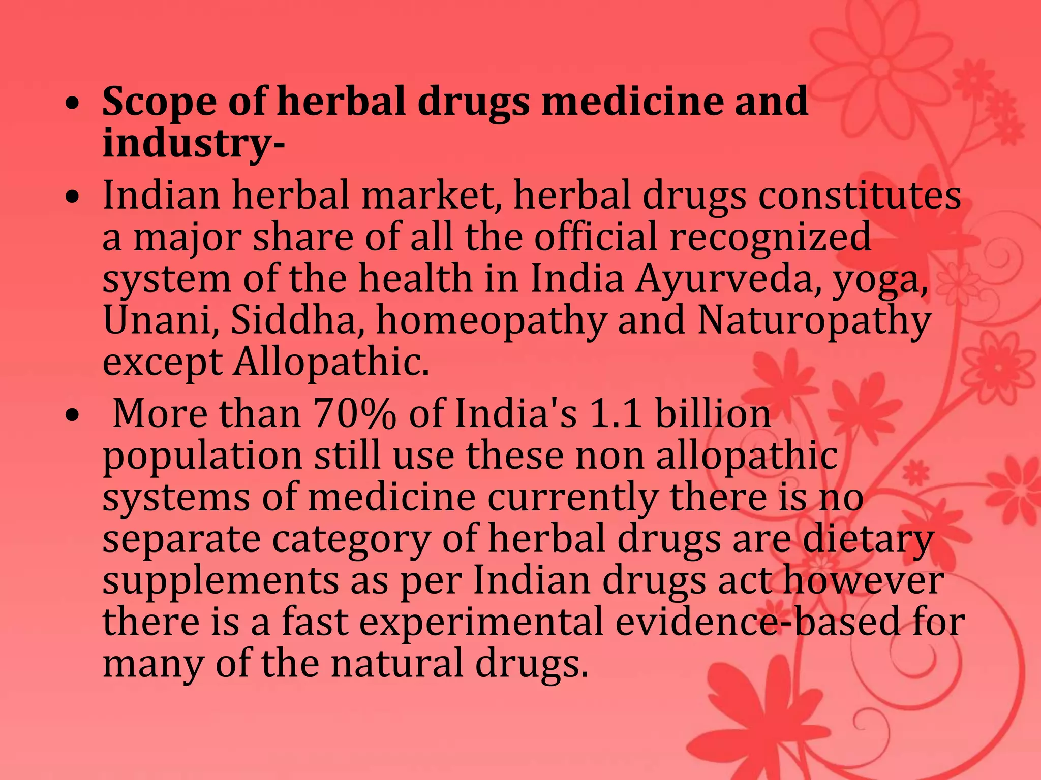 Herbal Drug Technology Unit 5 | PPTX