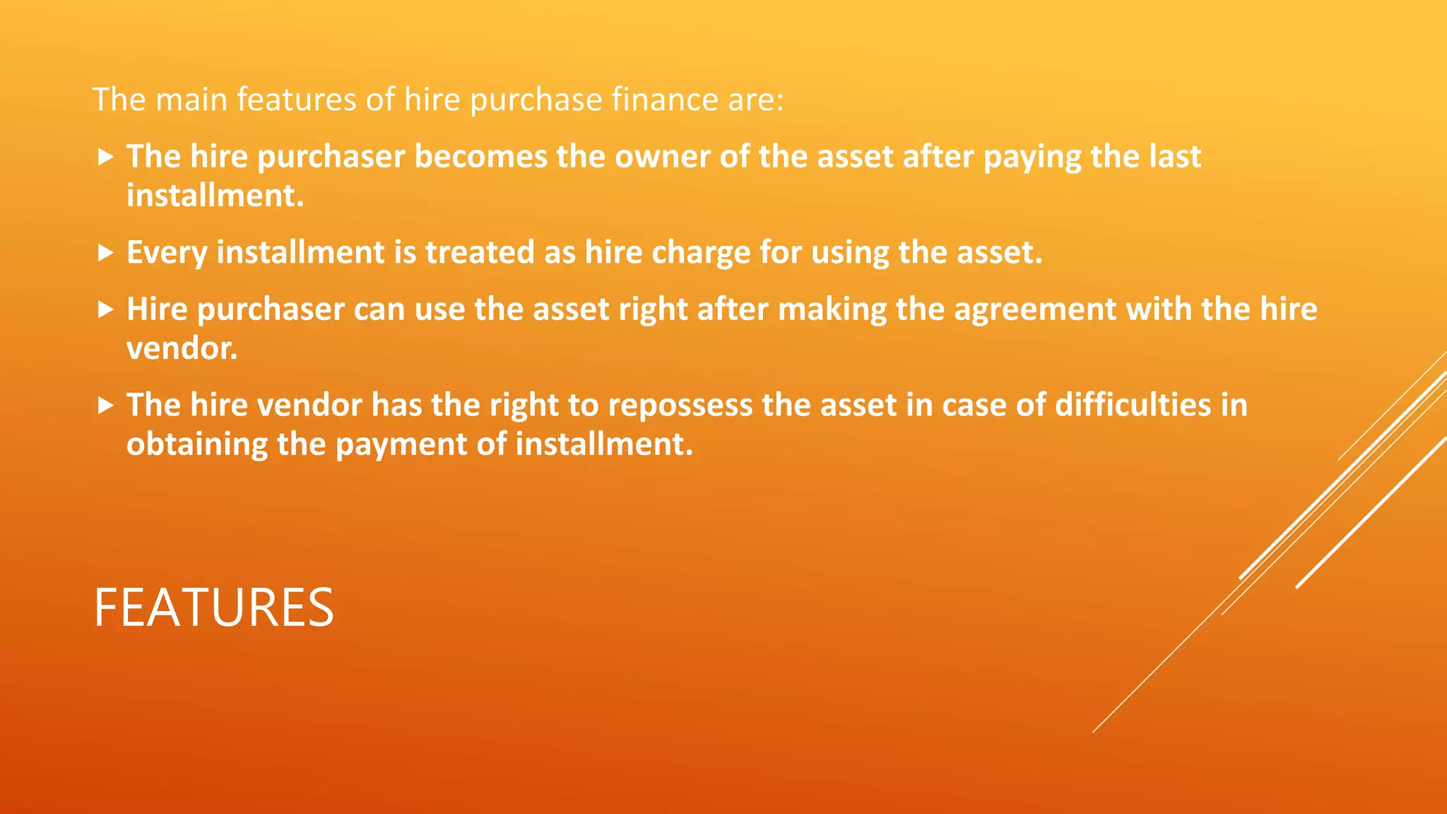 Unit 5 hirepurchase and Lease | PPTX