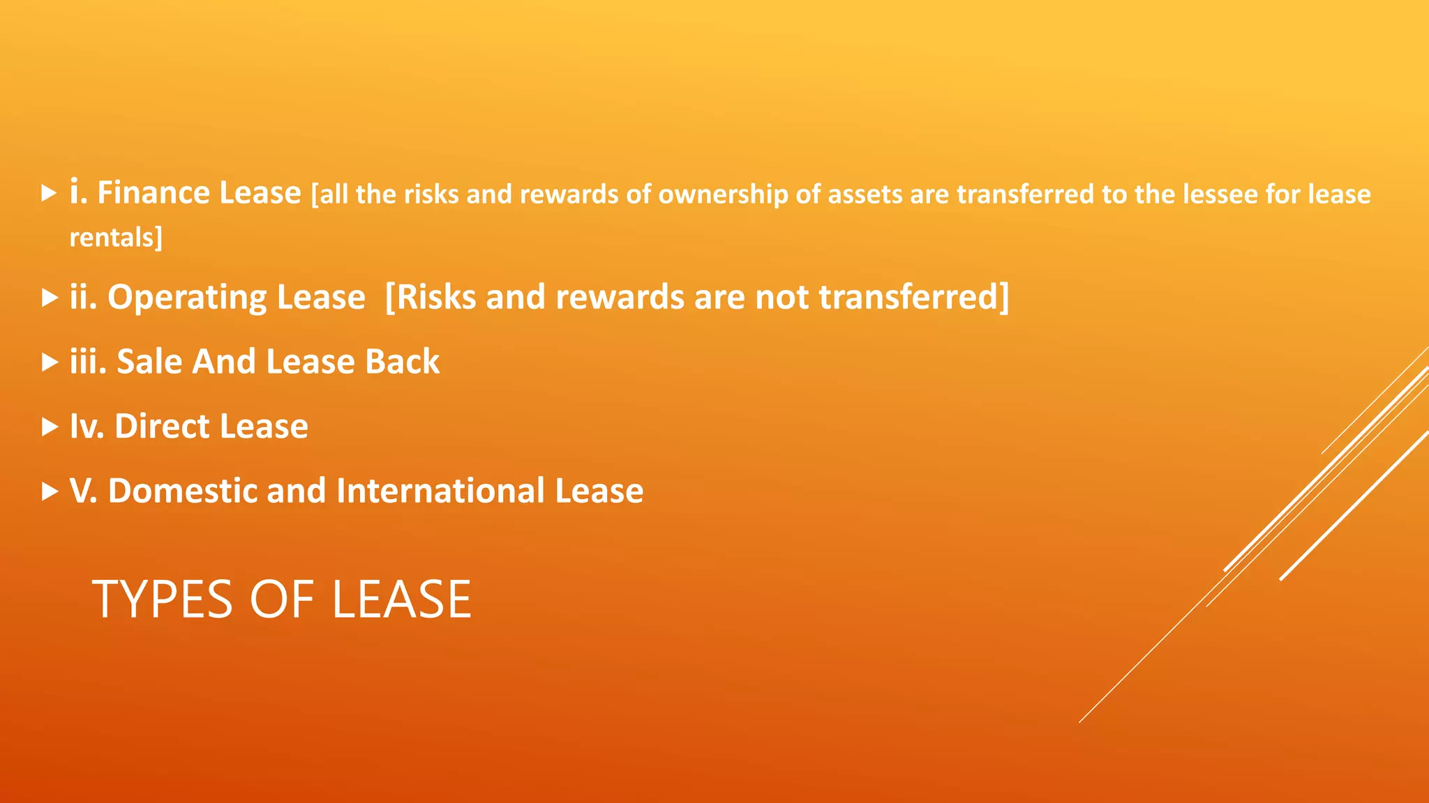 Unit 5 hirepurchase and Lease | PPTX