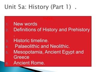 Unit 5 history part one | PPTX