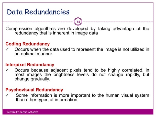 Introduction to Image Compression | PPTX