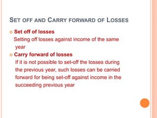 Unit 5 income tax | PPTX